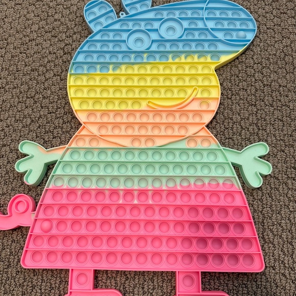 Toys | Large Peppa Pig Popit | Poshmark